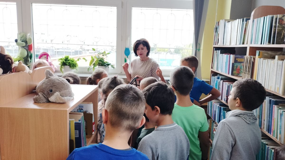Wizyta w bibliotece Szkoła Podstawowa nr w Kielcach